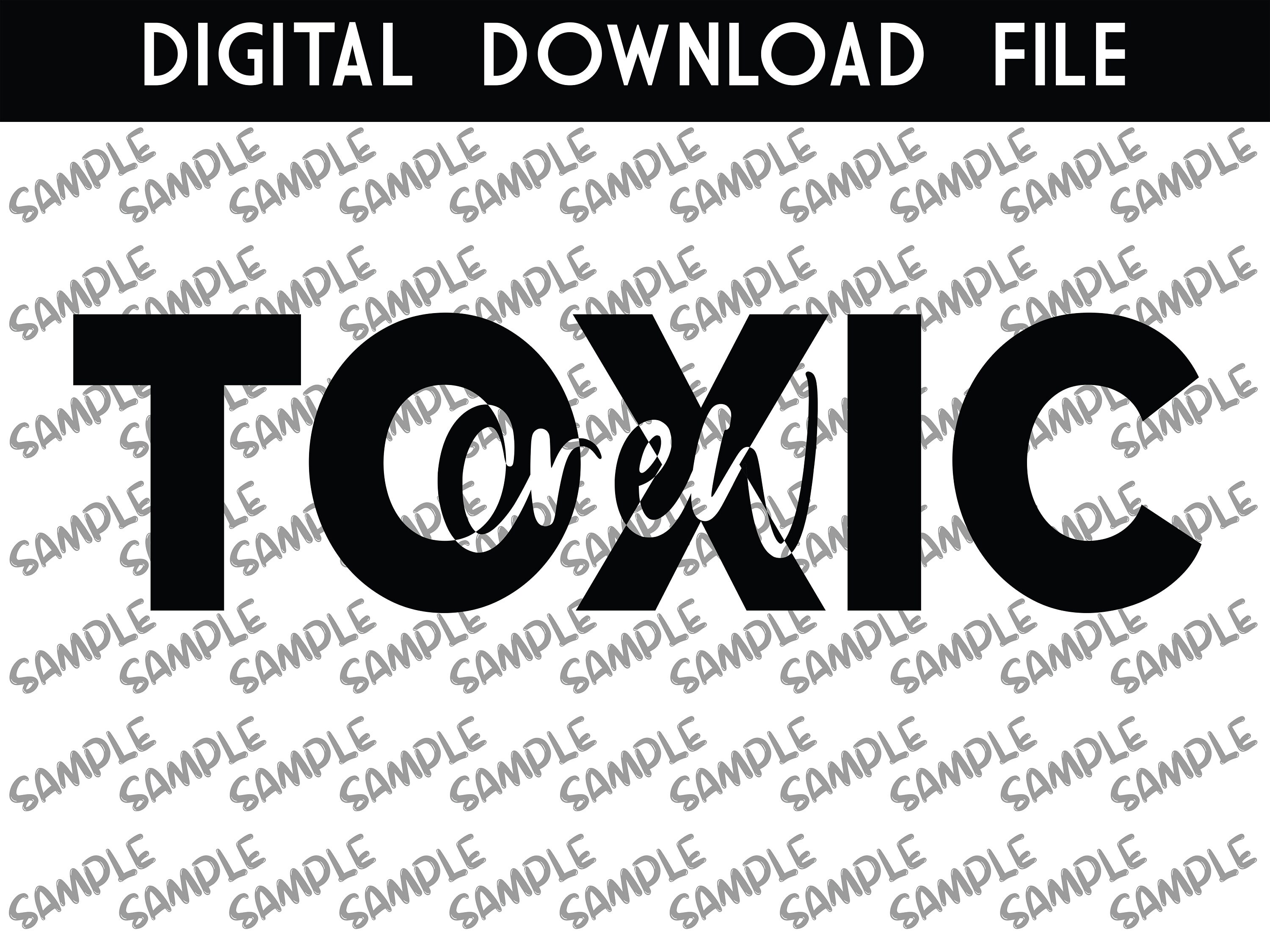 Toxic Crew Instant Download - Svg and Png - Etsy