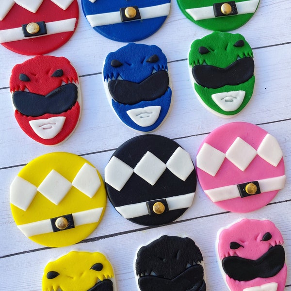 Power Ranger Cookie - Etsy