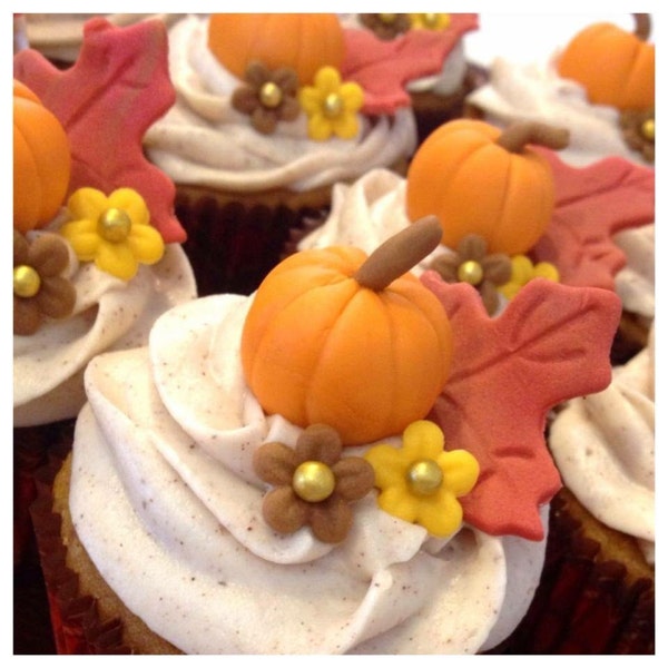 Fall Cupcake Toppers - Etsy
