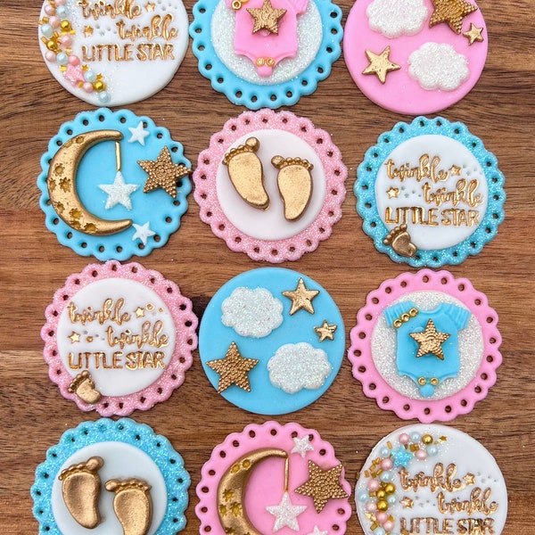 Twinkle Twinkle Little Star Cake Toppers - Etsy