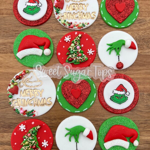 Elf Cupcake Topper - Etsy