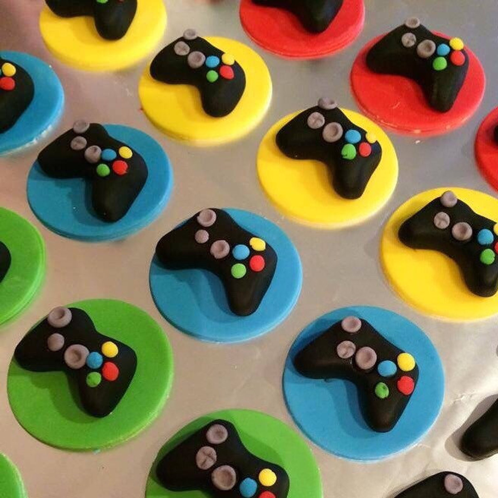 Edible Fondant Video Game Gaming Gamer Controller Kids Preteen | Etsy
