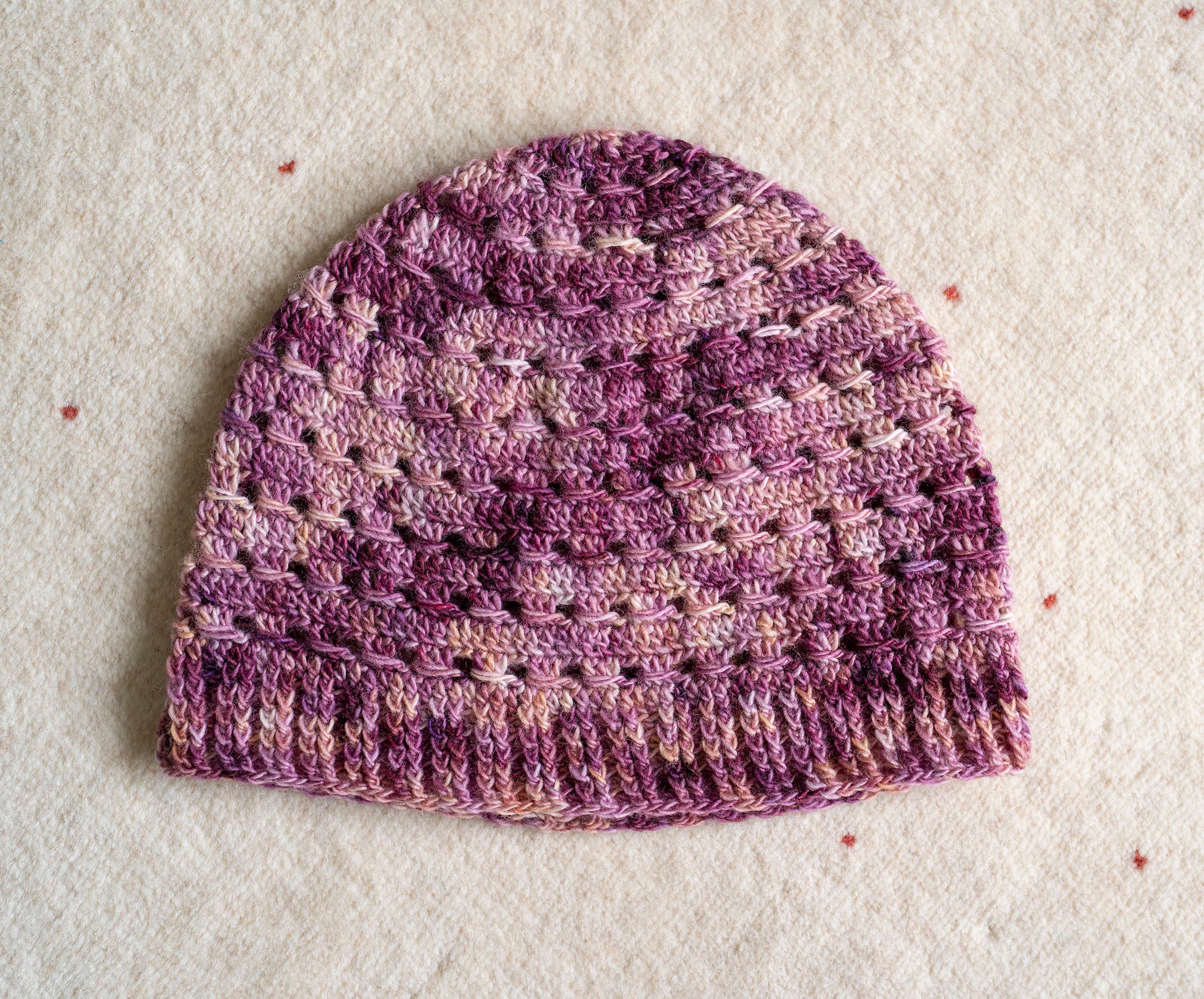 Crochet Pattern for a Light Textured Hat - Etsy