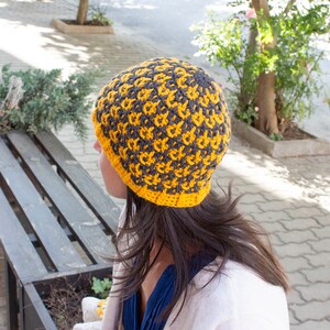 Crochet Pattern for a Colorful Striped Hat - Etsy