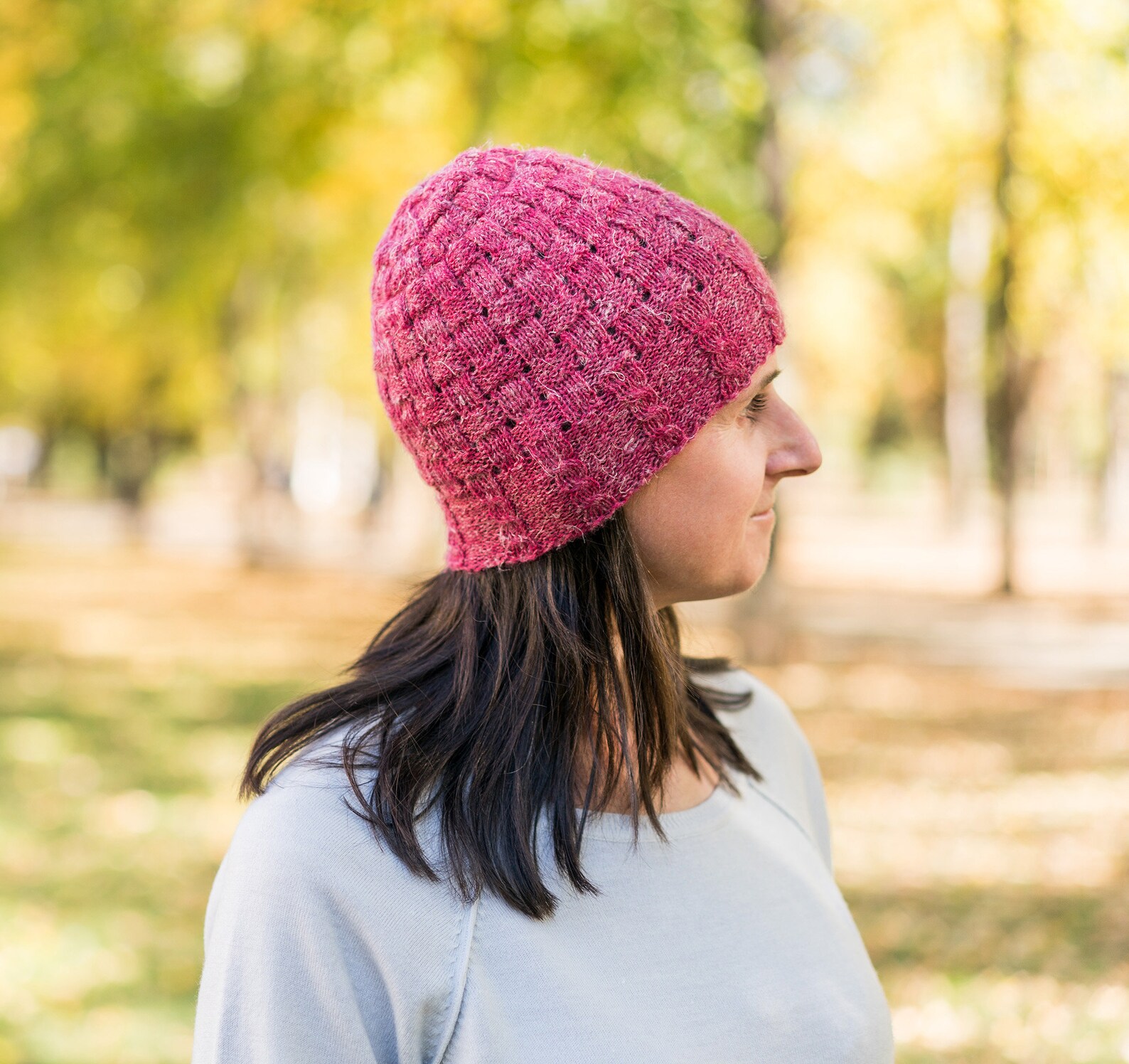 Collection of 4 Knit Patterns Using Basketweave Pattern Stitch - Etsy