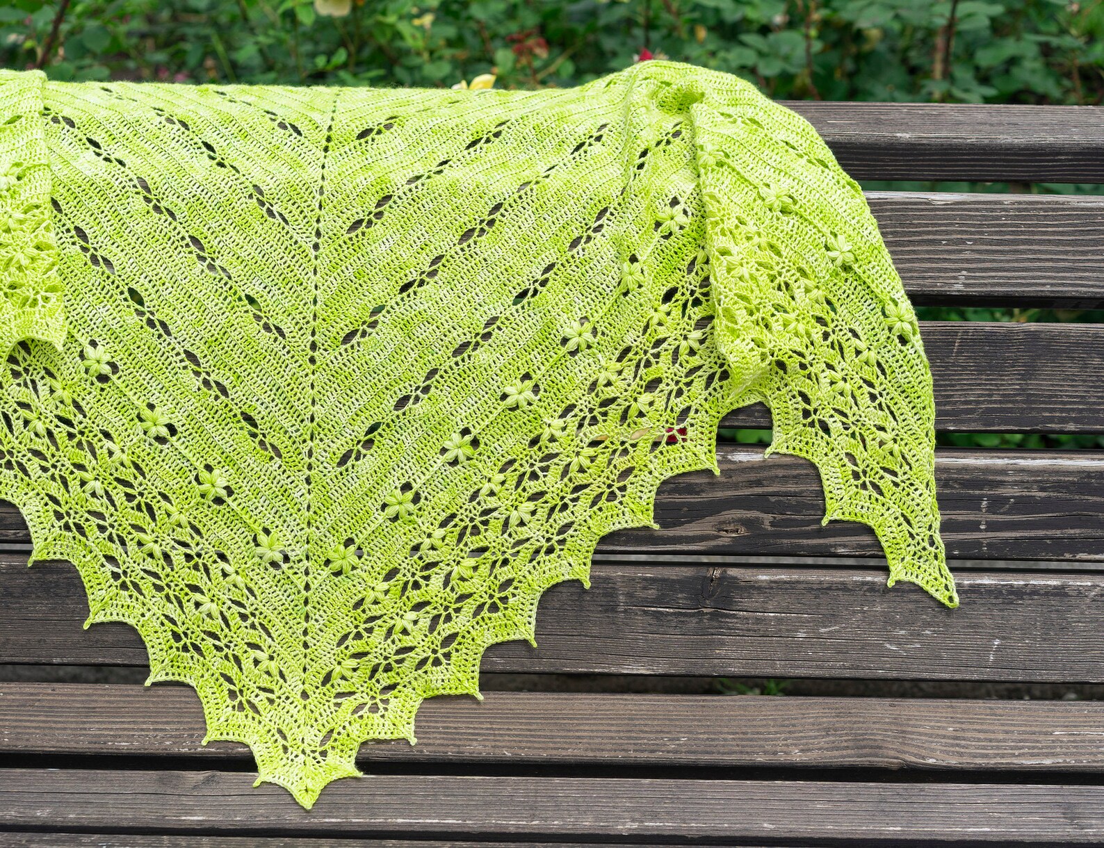 Crochet Pattern for Classic Triangle Lace Shawl - Etsy