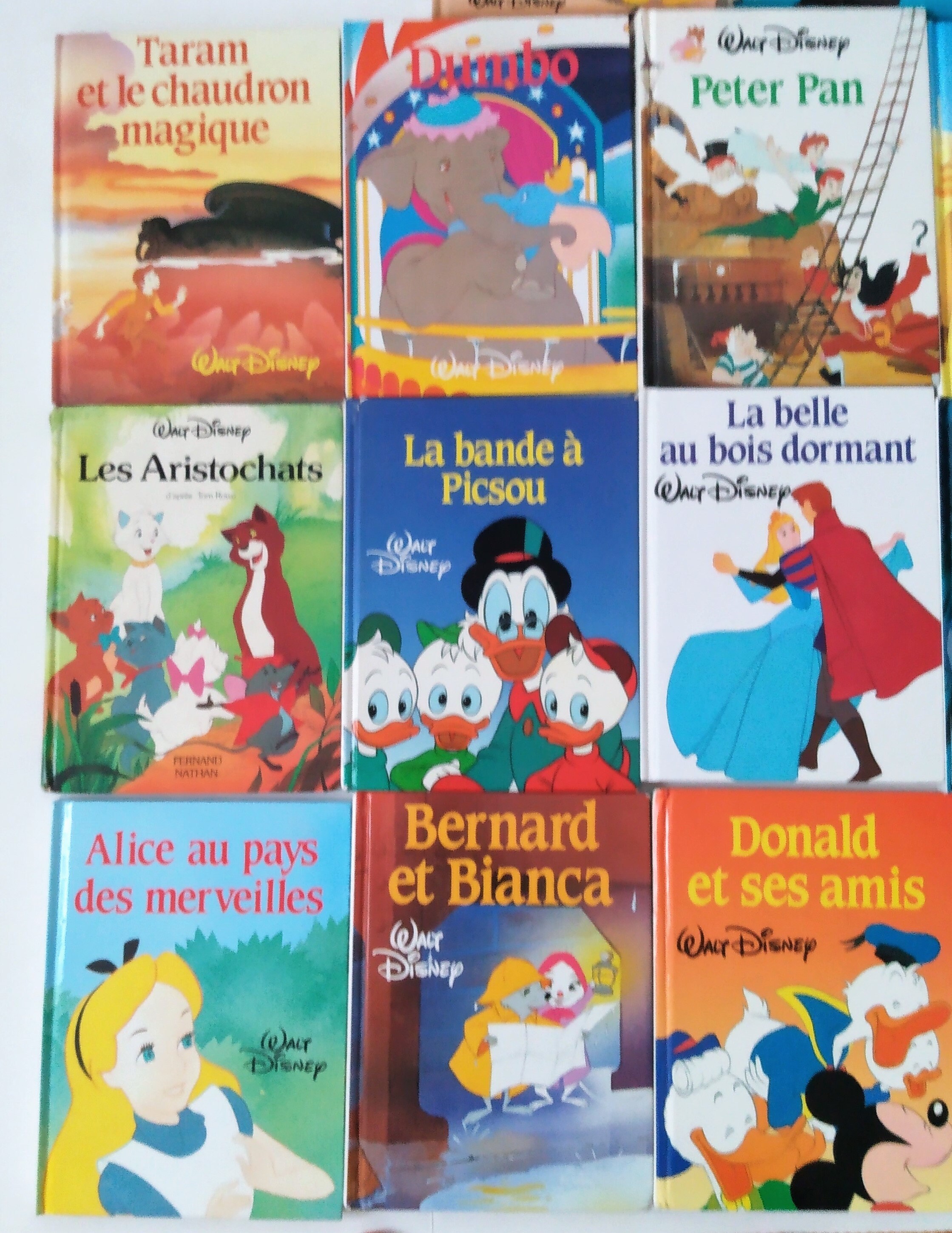 Livres Disney Classic French Disney Book Bambi- Roi Lion- Cendrillon ...