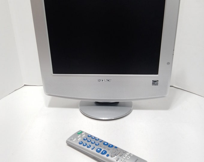 Sony Wega KLV-S15G10 Retro Gaming TV LCD 15 in With Remote Tested and ...