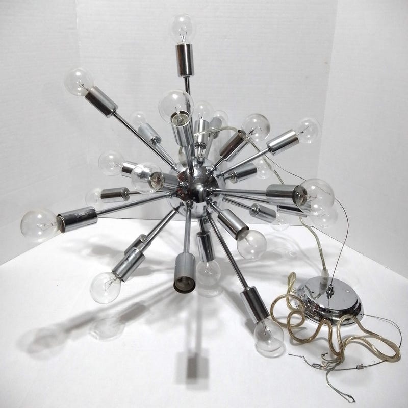 Space Age Light Fixture - Etsy
