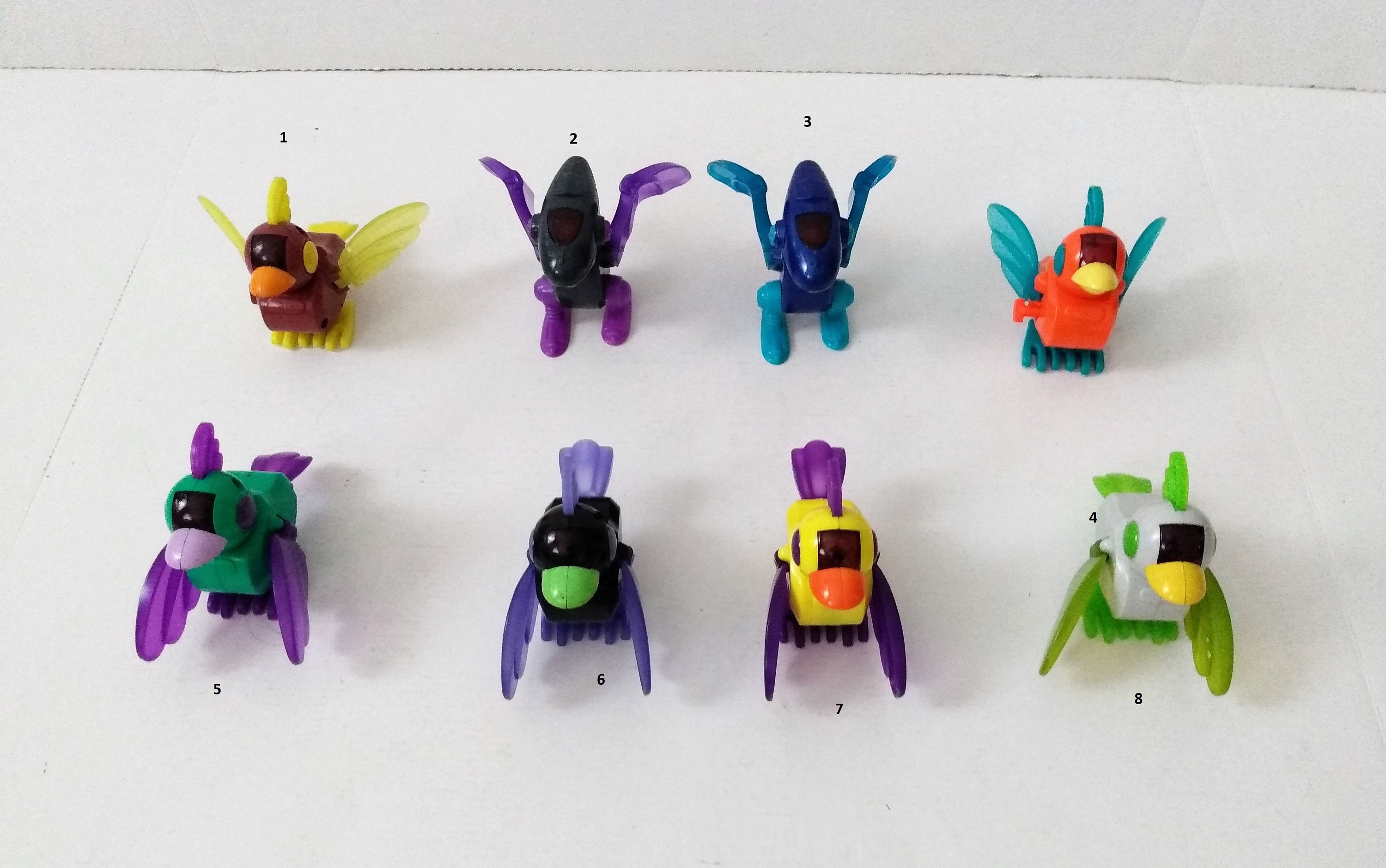 Wähle den, den du liebst... 8 Chirpy Chi RoboChi Haustiere McDonald ...