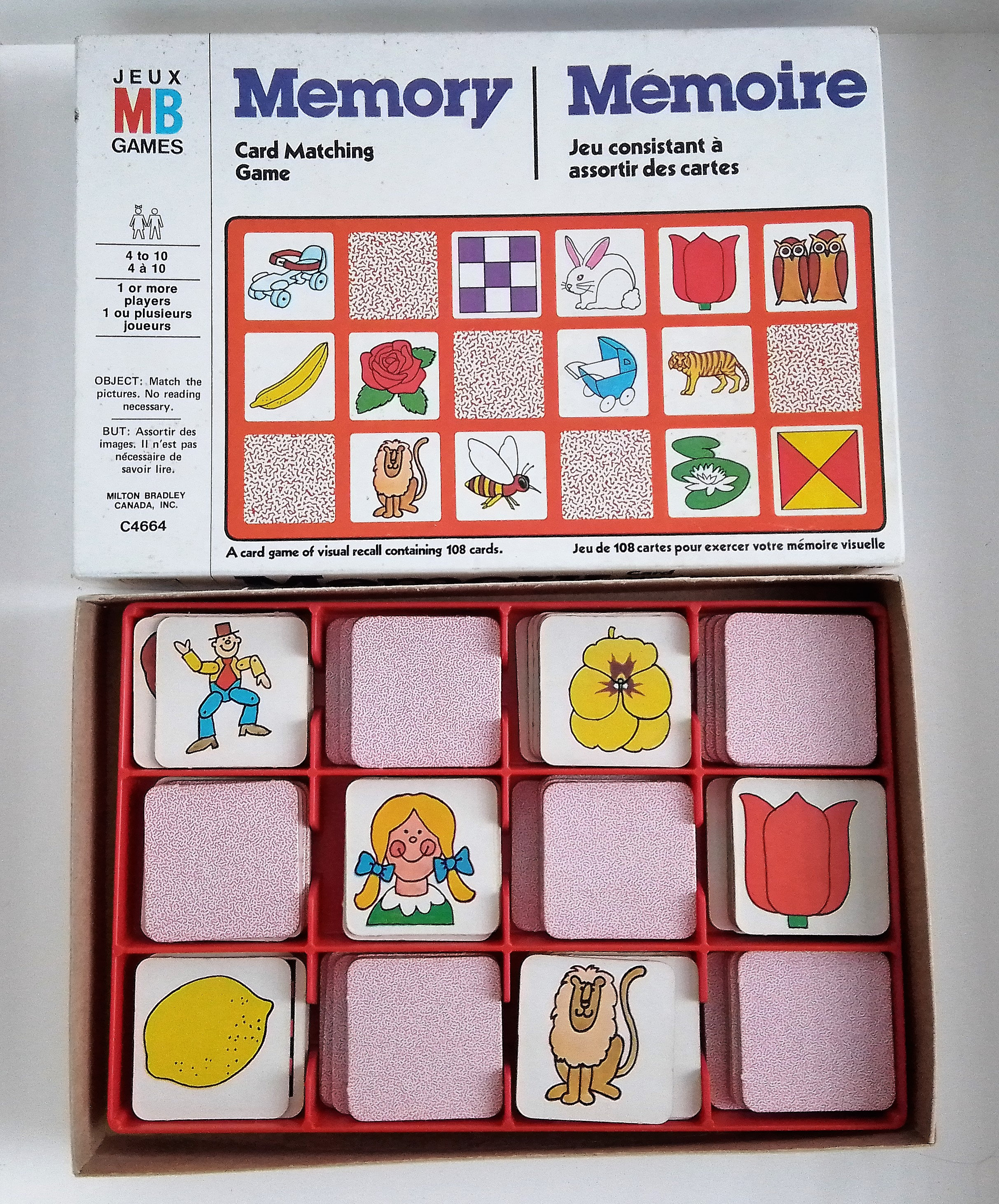 Original Memory Game Cards
