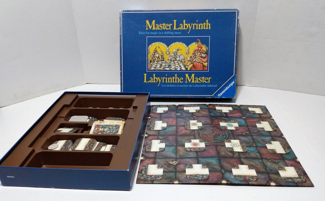 Ravensburger Master Labyrinth 1991 Board Game 100% Complete - Etsy