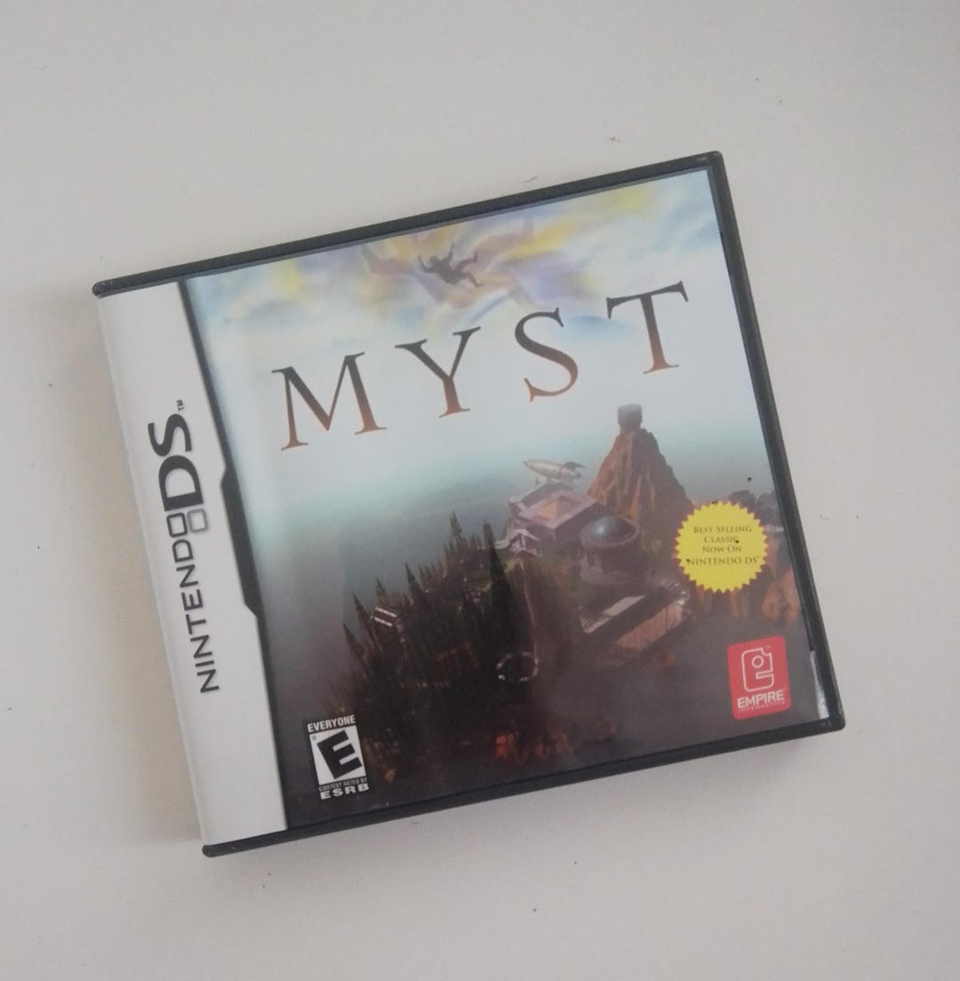 Myst Nintendo DS Classic Game Complete in Box With Instructions Booklet ...