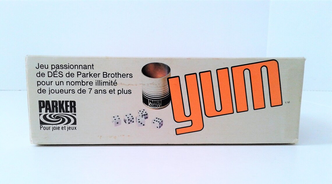 Vintage Yum Dice Game With Extra Score Cards | Etsy