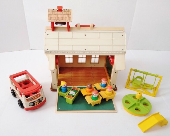 Vintage Fisher Price 1971 Little People 923 Play Family - Etsy