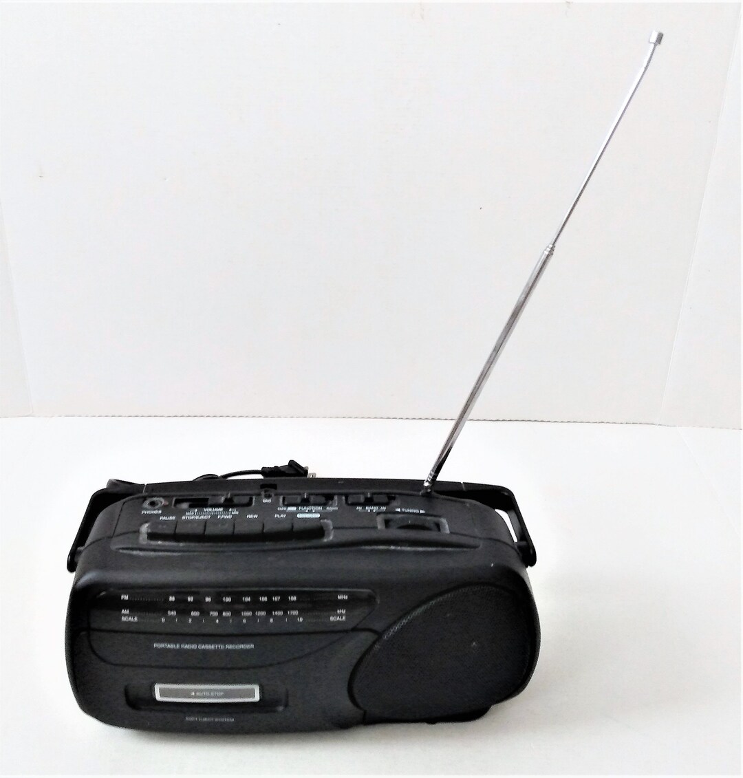 Vintage Onn Portable 1980'S Mini Radio AM/FM Cassette - Etsy