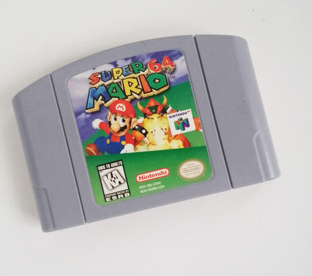 Super Mario 64 - Nintendo 64 N64 Video Game NTSC - Etsy