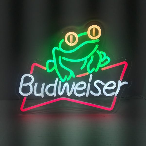 Budweiser Frogs - Etsy