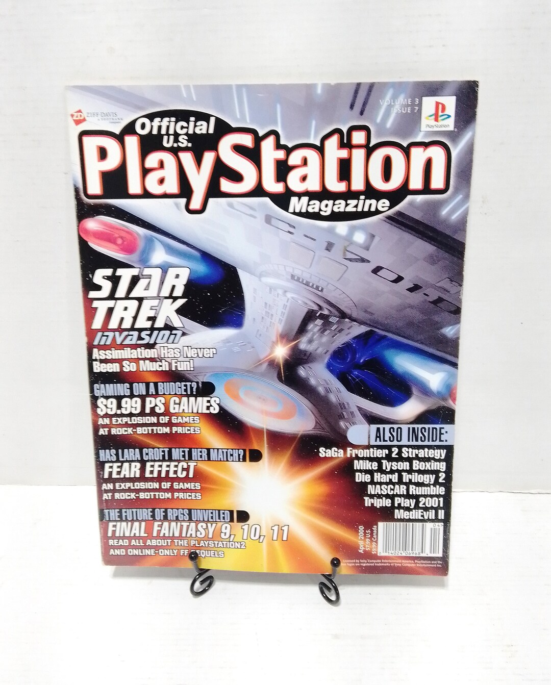 Official US Playstation Magazine January 2000 Volume 3 Issue 7 Used - Etsy