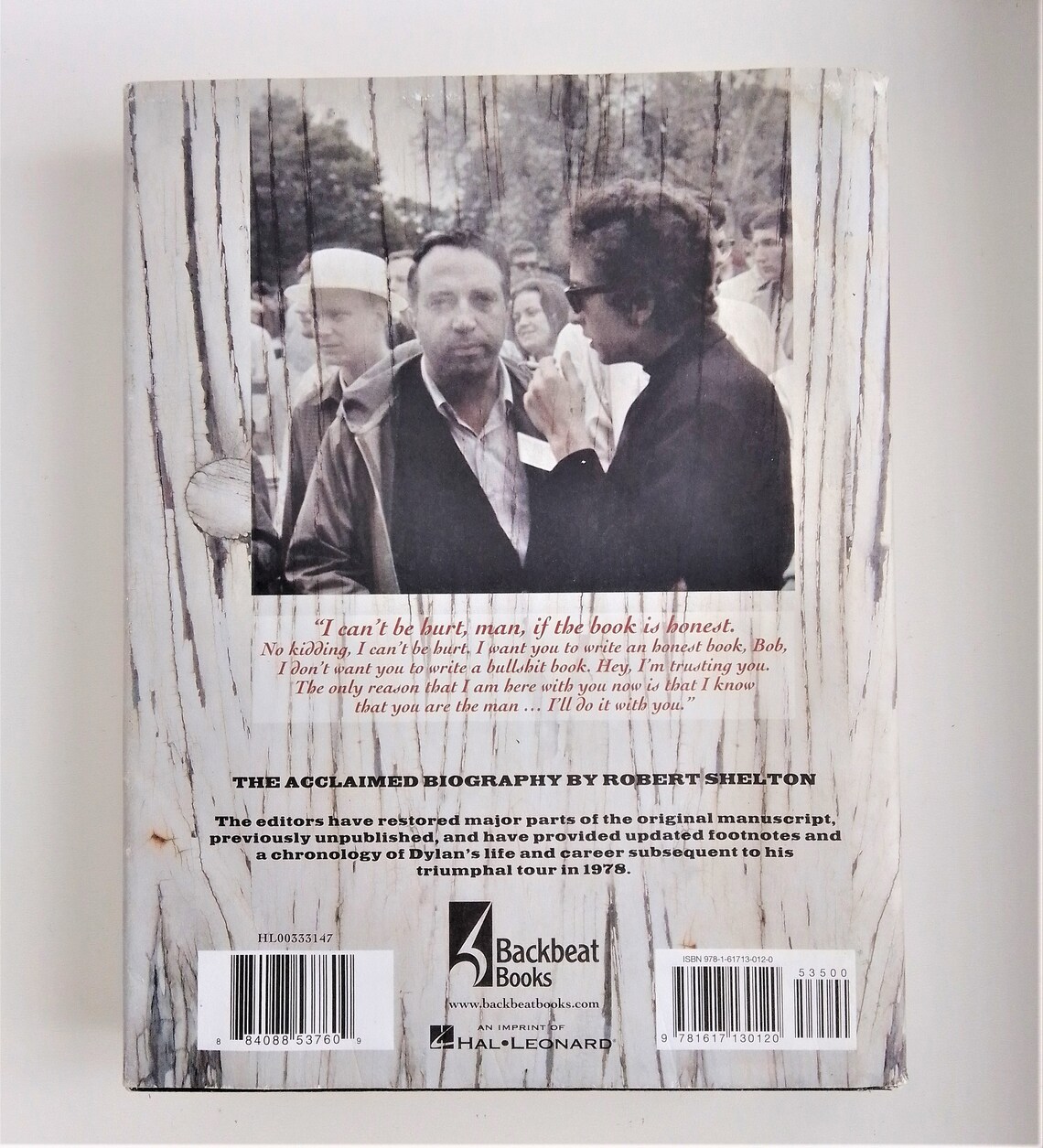 1986 No Direction Home: the Life and Music of Bob Dylan English Book ...