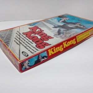 Vintage Ideal 1970'S King Kong Board Game - Bilingual English-french ...