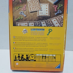 Ravensburger Master Labyrinth 1991 Board Game - Etsy