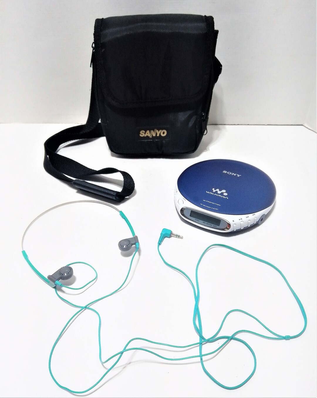 Sony D-ej361 CD Discman Portable Stereo Player Argent CD-R/RW Like New ...