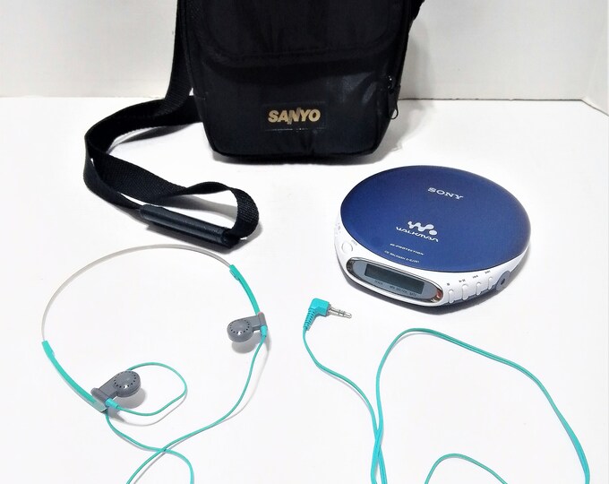 Sony D-ej361 CD Discman Portable Stereo Player Argent CD-R/RW Like New ...