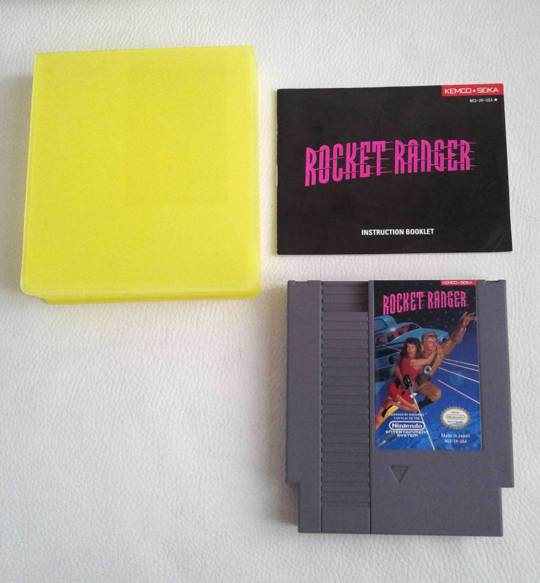 Rocket Ranger With Manuel Instruction and Protecto Case for Nintendo ...