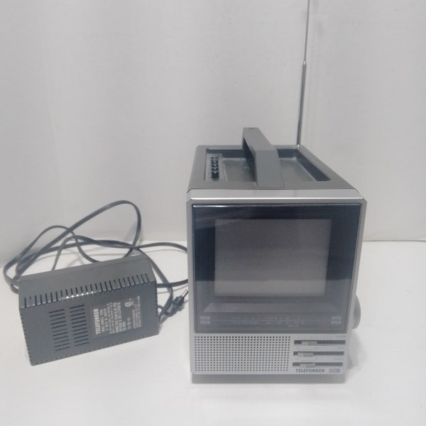 Vintage Portable Tv - Etsy