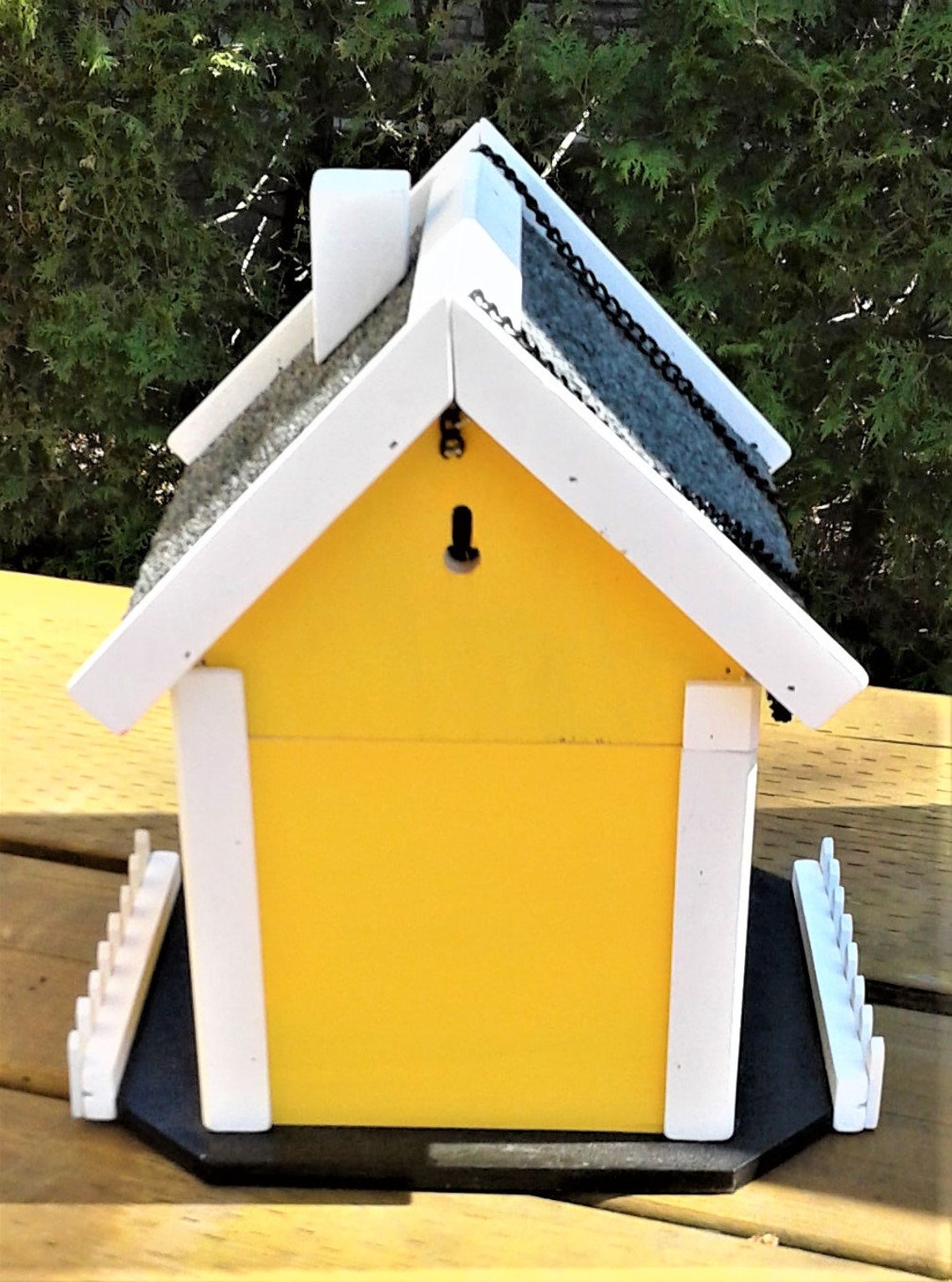 Wonderful Yellow Cottage Bird House Birdhouse 11 Inches High - Etsy Canada