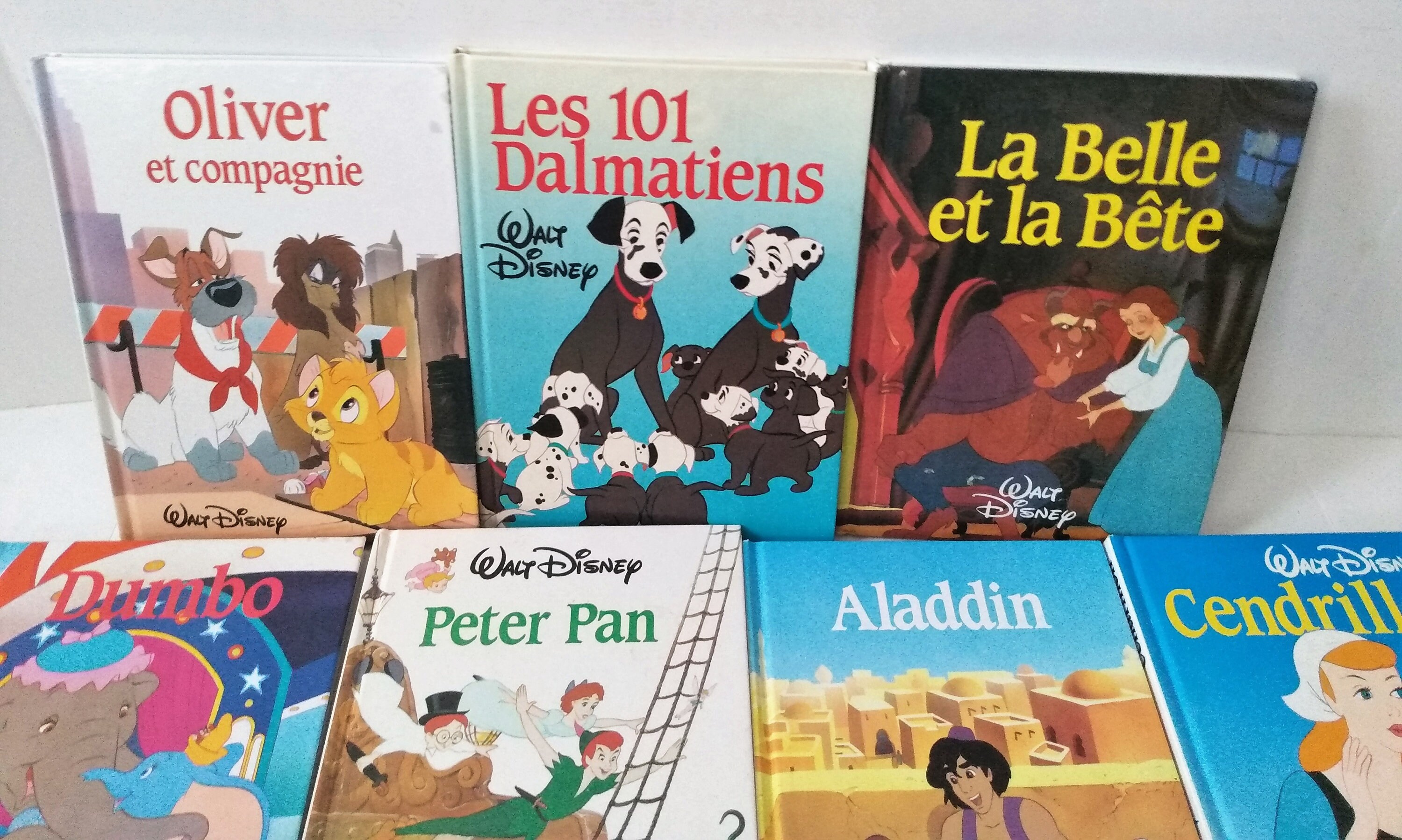 Livres Disney Classic French Disney Book Bambi- Roi Lion- Cendrillon ...
