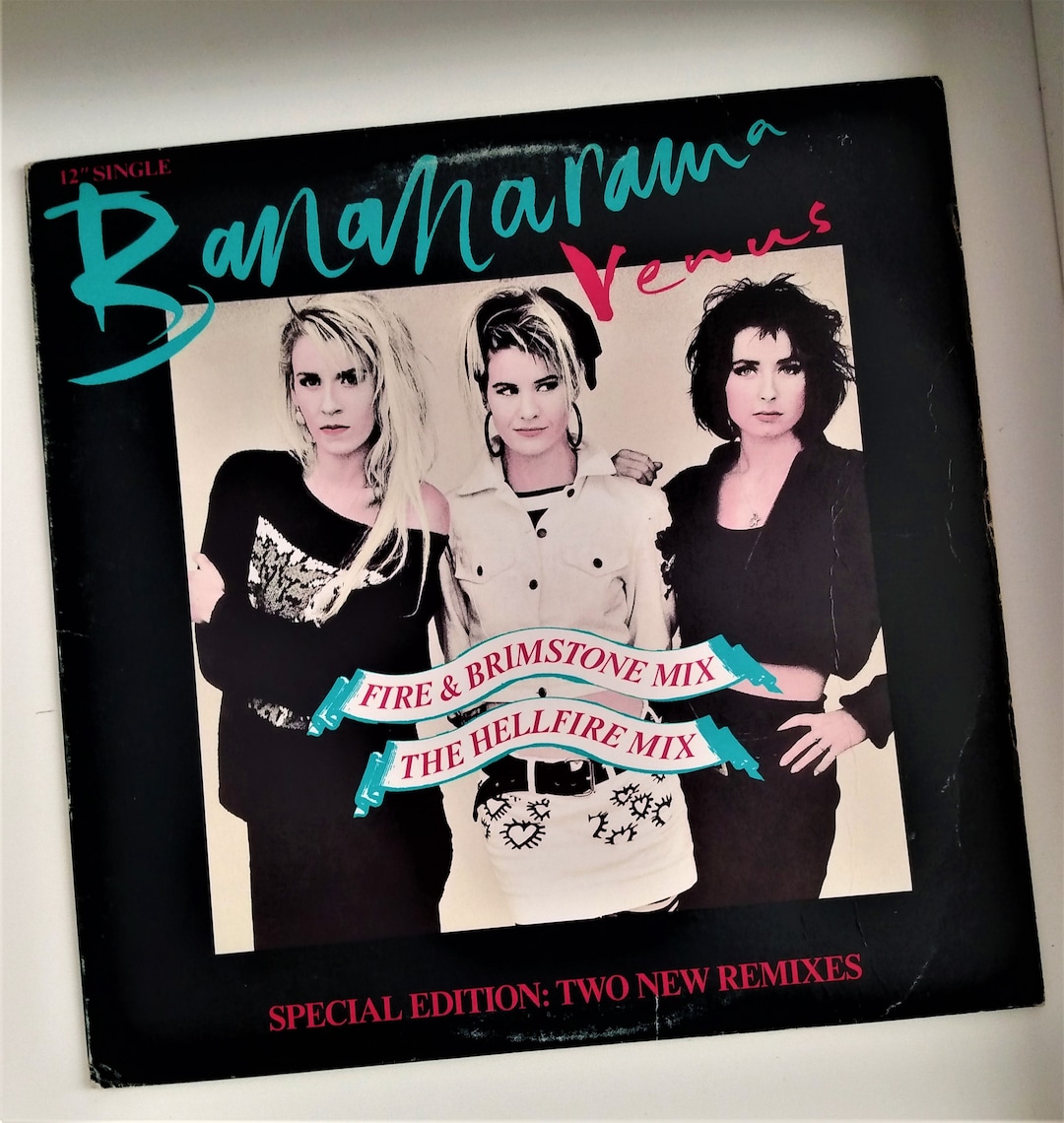 BANANARAMA Venus Special Edition: Two New Remixes 1986 12" Single ...