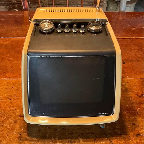 Portable Television - Etsy