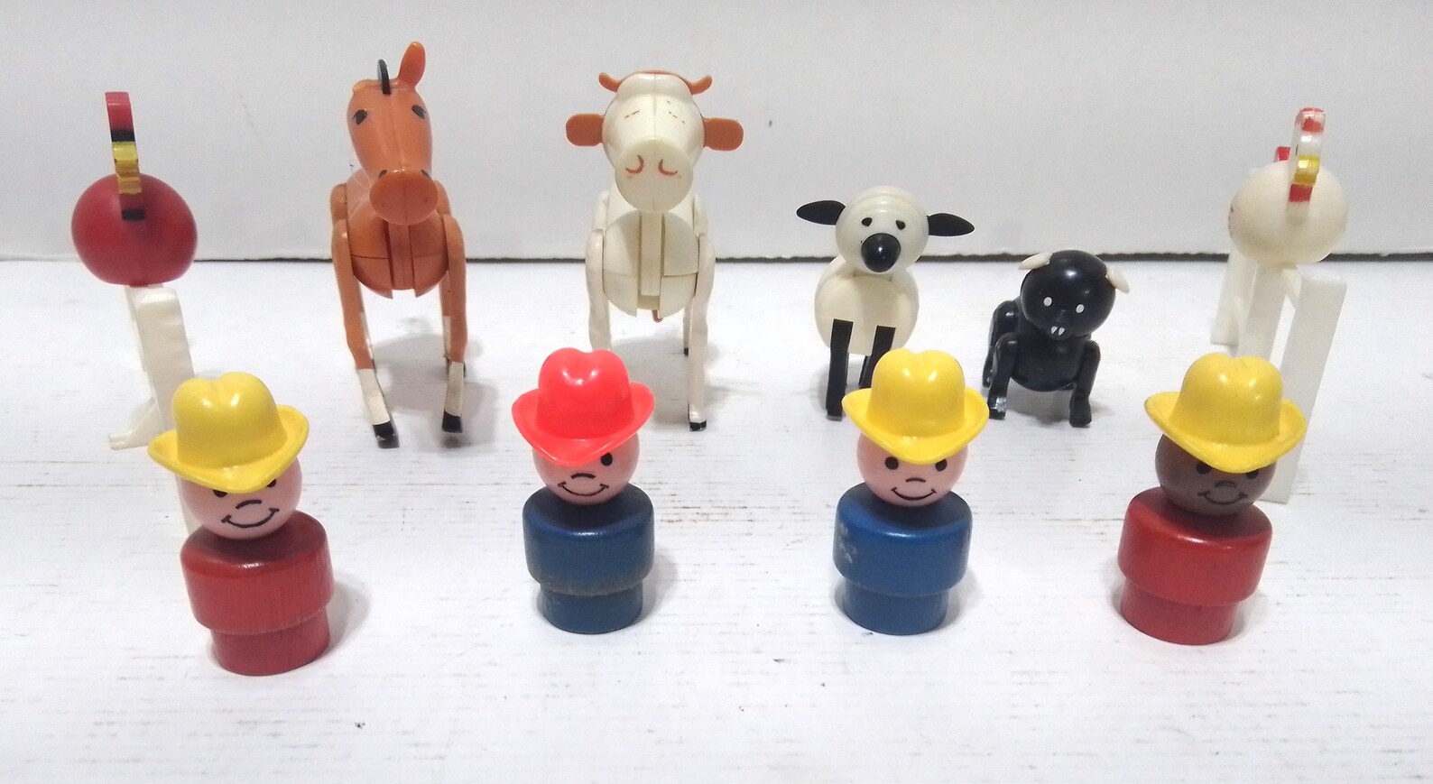 Pick the One You Love Vintage Fisher Price Farm Figurines, Little ...