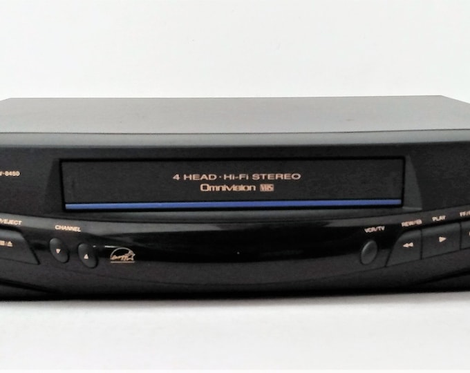 Vintage 1990'S Panasonic VHS VCR PV-450-K 4 Head Omnivison Recorder - Etsy