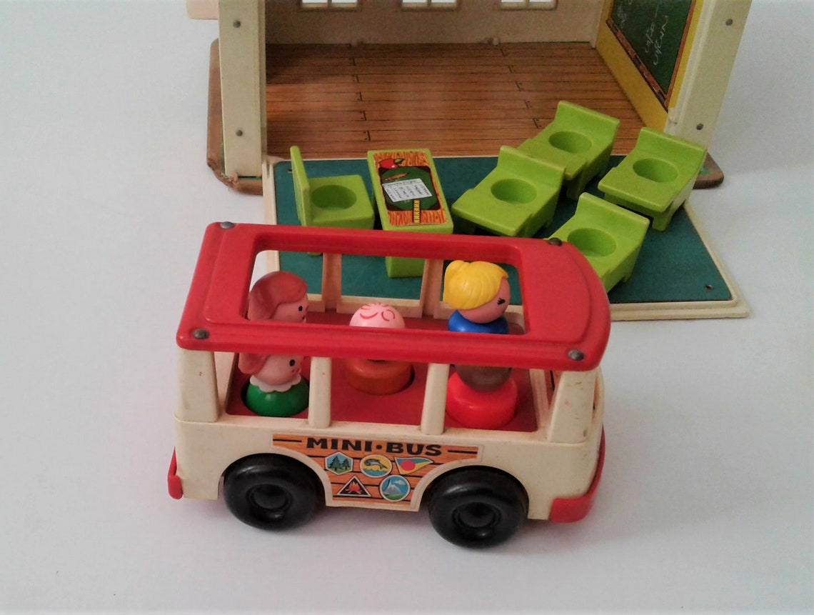 Vintage Fisher Price 1971 Little People 923 Play Family | Etsy