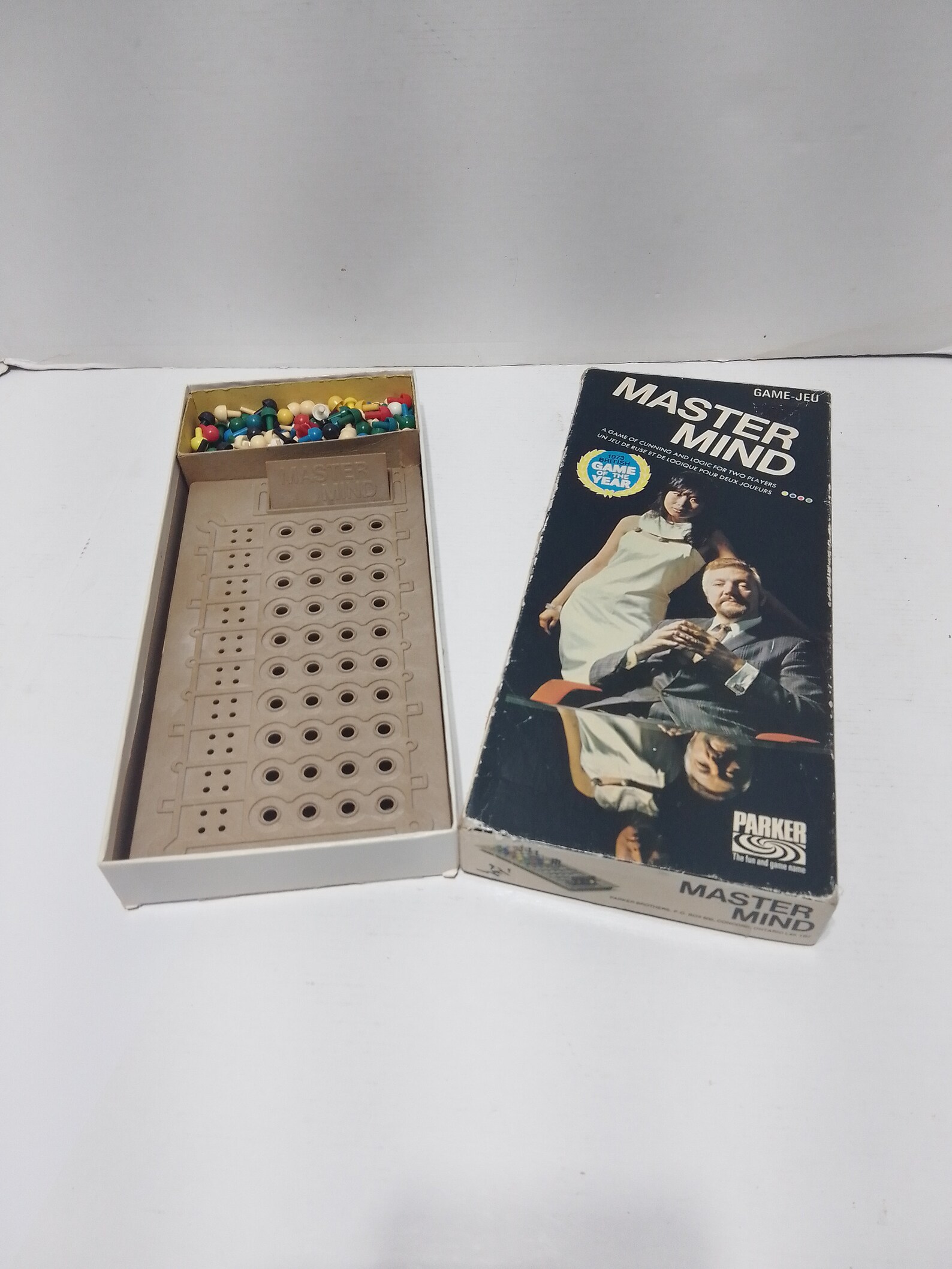 Vintage 1970'S Game of the Year Master Mind Board Game - Parker Brother ...
