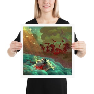 Bacchic Frenzy | Maenads and Orpheus | Greek Mythology Art | Lockett ...