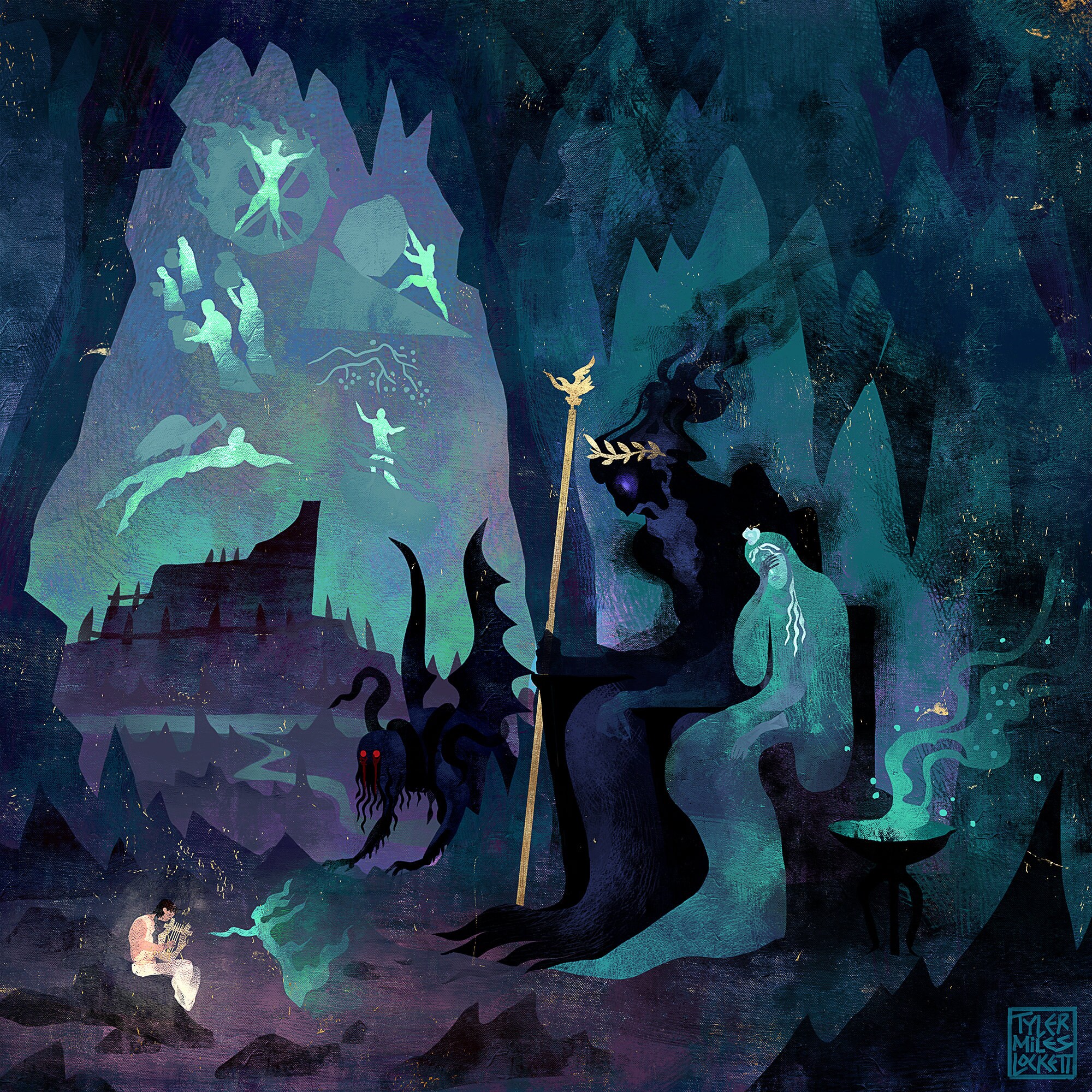 Orpheus Performs 5 of My Orpheus and Eurydice Series - Etsy