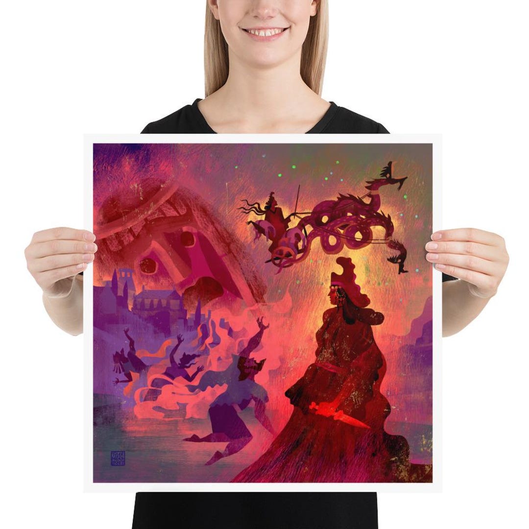 The Wrath of Medea | Art Print | the Tragedy of Medea | Medea | Jason ...