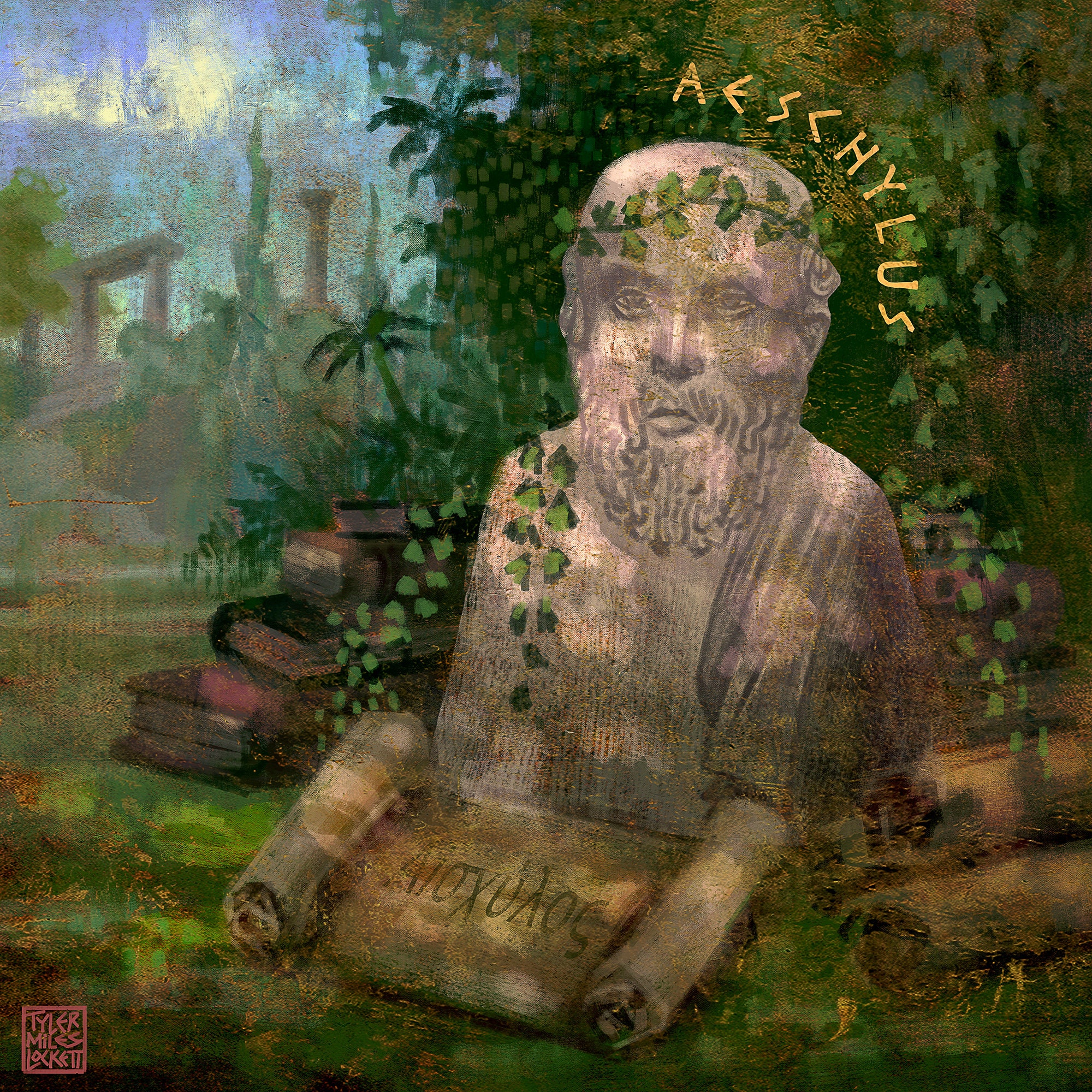 Aeschylus Painting