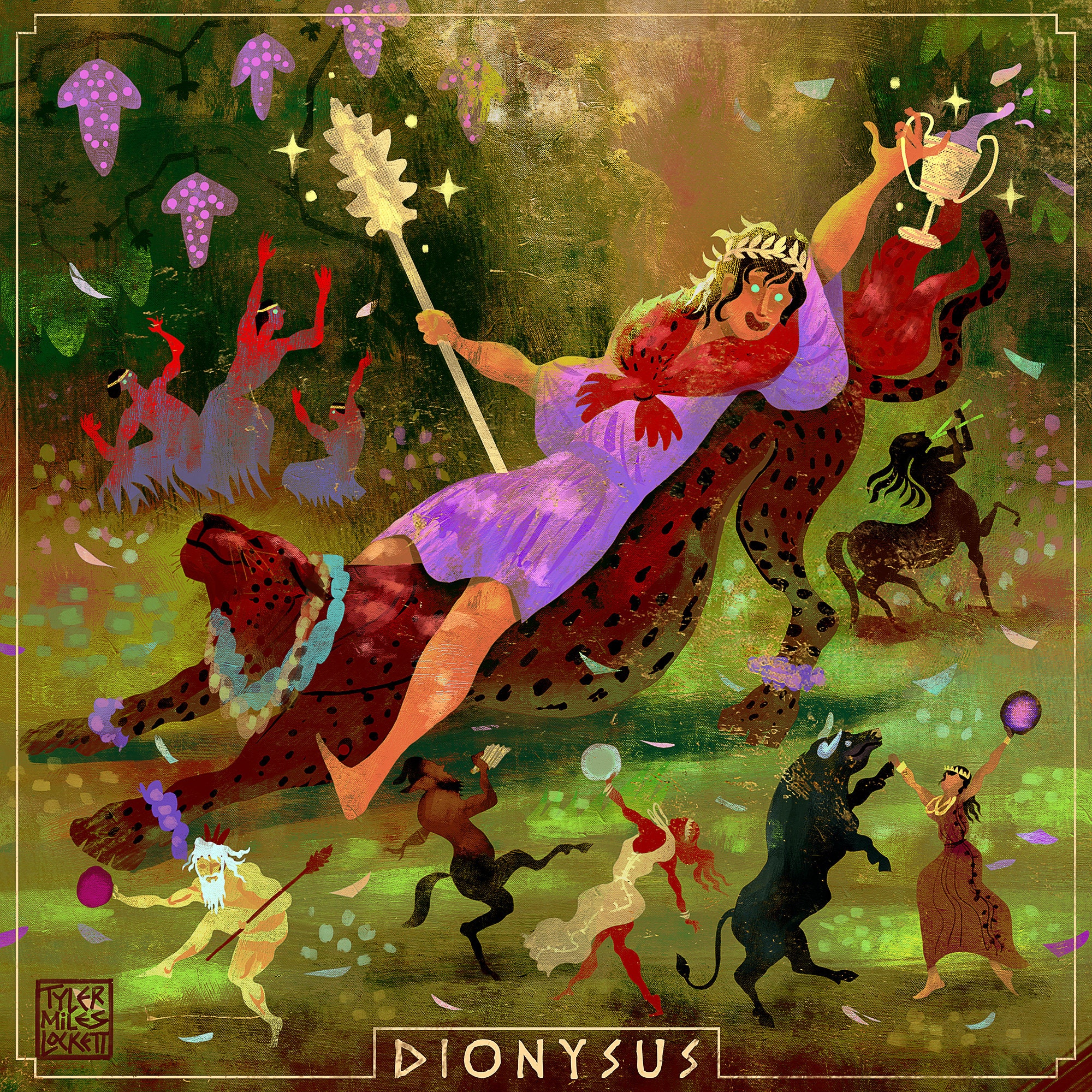 13: Dionysus 13 in My Olympians Series | Etsy