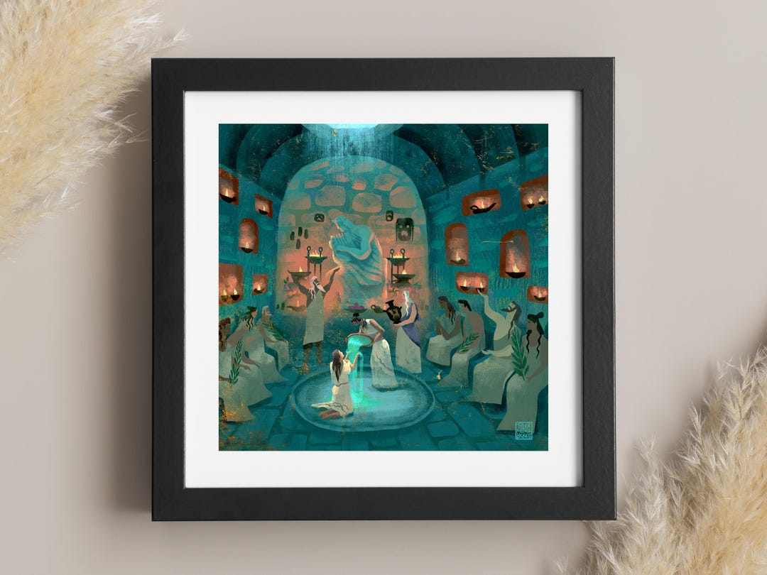 Art Print | Mystery Cults | Greek Mythology Art | Eleusinian Mysteries ...