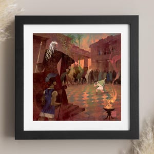 An Impossible Task | Quest for the Gorgon Head | King Polydectes ...