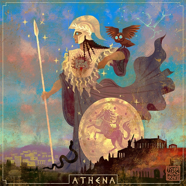 Goddess Athena - Etsy