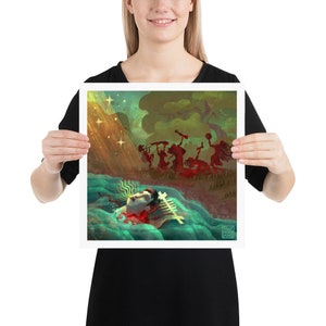 Bacchic Frenzy Maenads and Orpheus Greek Mythology Art Lockett Studio ...