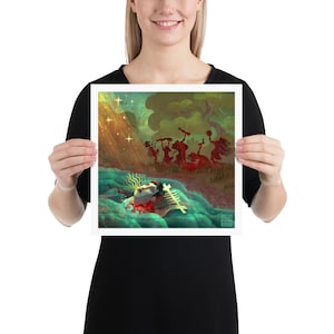 Bacchic Frenzy | Maenads and Orpheus | Greek Mythology Art | Lockett ...