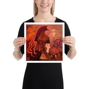 Queen Mother Otrera Lockett Studio Amazon Warrior Art Greek Mythology ...