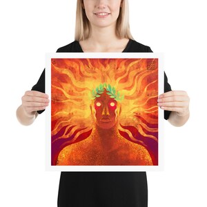 Apollo Portrait - Etsy